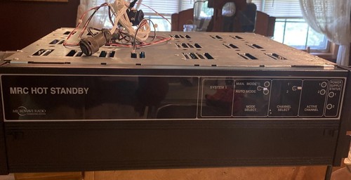 MRC Microwave Radio Communications Hot Standby 901049-1 Rev. Rack Mount ...