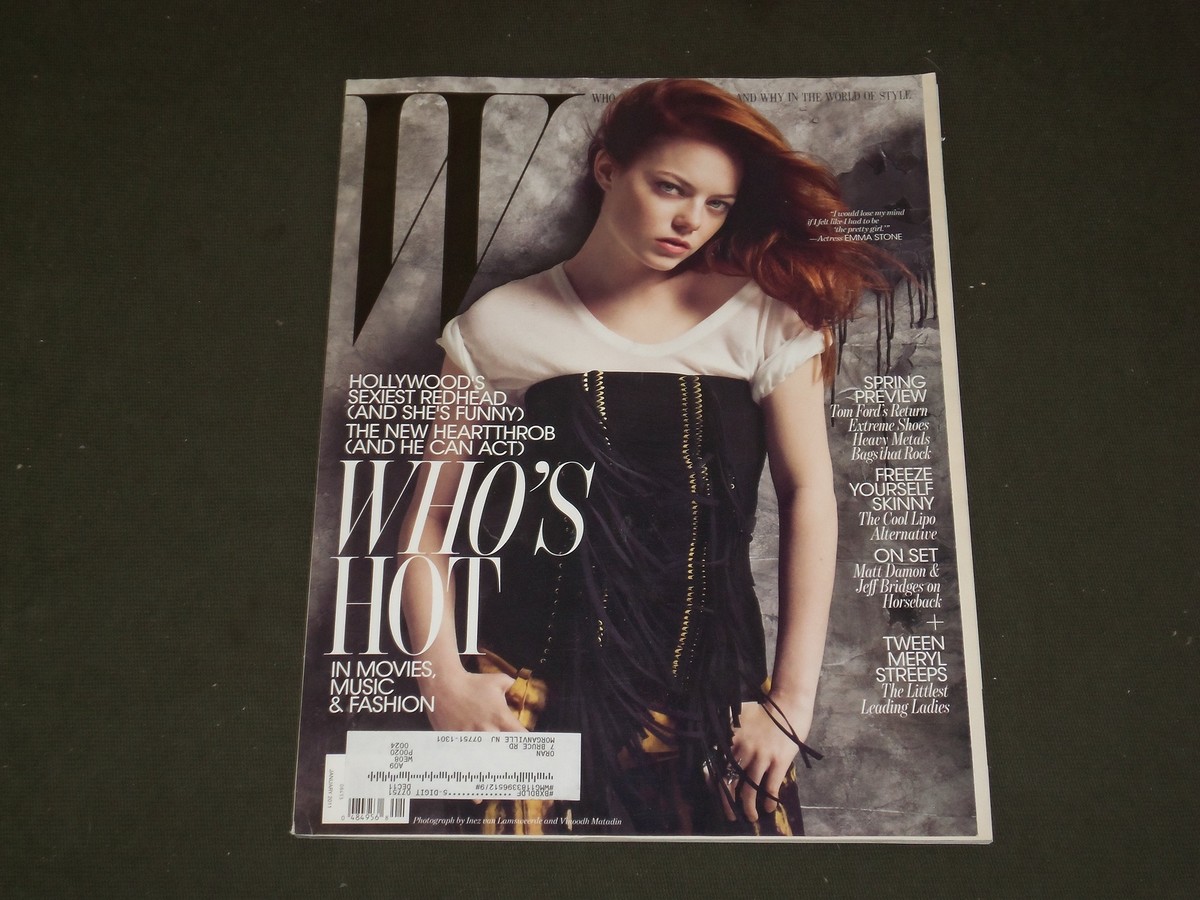 Emma Stone Im Magazin Emma Stone — Elliott W. David