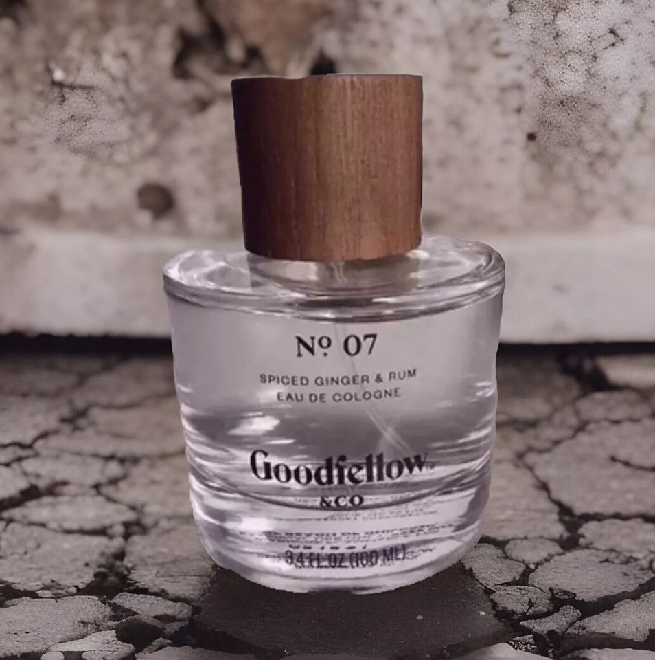 Vtg Goodfellow & CO No.7 Spiced Ginger & Rum Eau de Cologne 3.4 fl oz ...