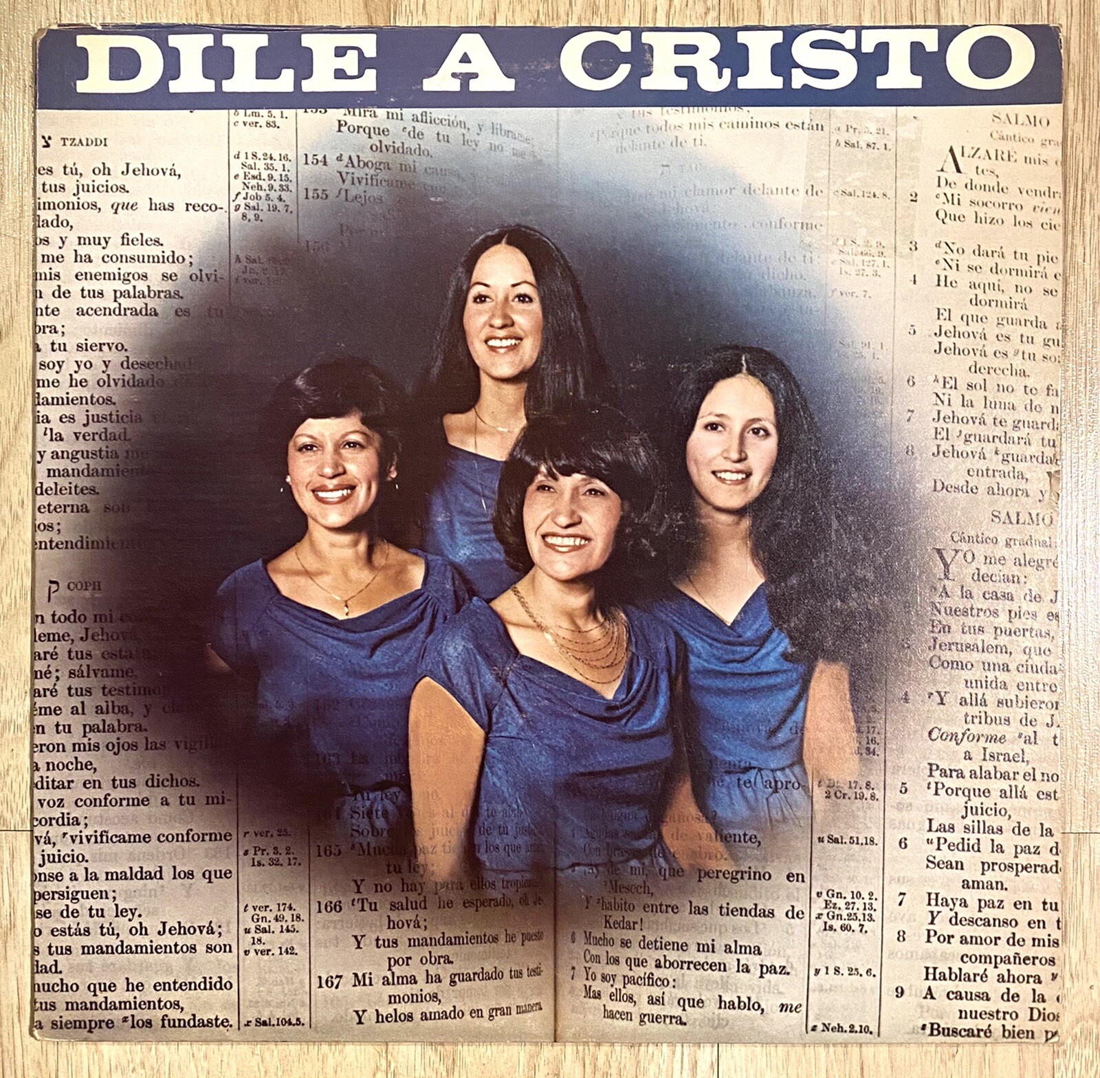 LAS CORRALES DILE A CRISTO LP LATIN XIAN DISCO RELIGIOSO RARE VINYL VG+ ...