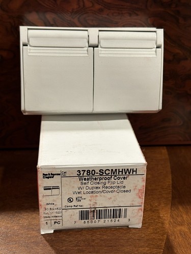 Pass & Seymour Legrand - Self Closing - Weatherproof Cover 3780-SCMHWH ...