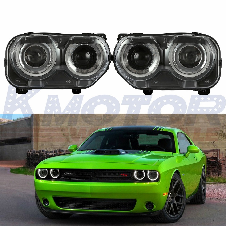 Headlights 68174064AF CH2503267 Headlamps Fit For Dodge Challenger 2015 ...