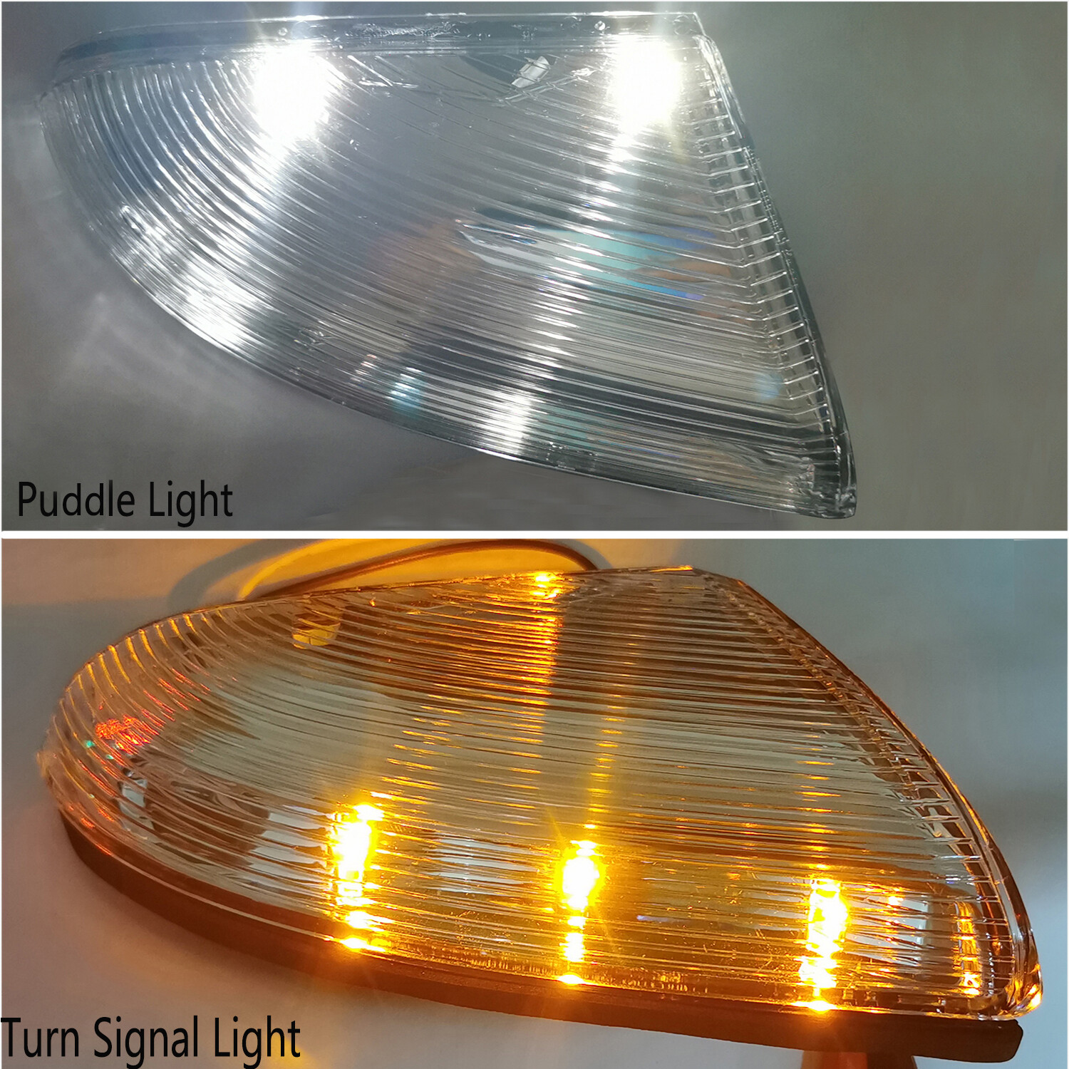 Driver Side Mirror Turn Signal Light Puddle Lamp For 09-18 Dodge Ram ...