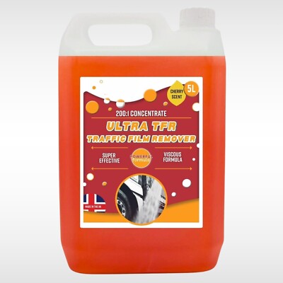 5L Ultra TFR Traffic Film Remover Car Cleaning Pre Wash Spray Cleaner ...