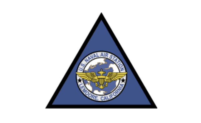 4" us navy nas naval air station lemoore bumper sticker decal usa made ...