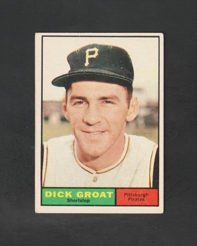 1961 Topps Dick Groat #1 ~~ Pittsburgh Pirates | eBay