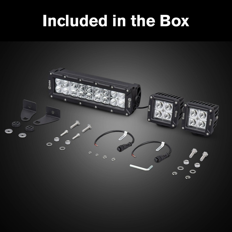 YADA Elevate off-road UTV Automotive Lighting Combo Kit - Black ...
