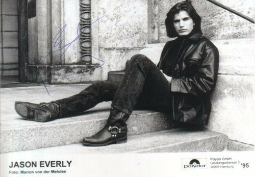 Jason Everly Autographed Photo Popular Singer / Son of Phil Everly | eBay