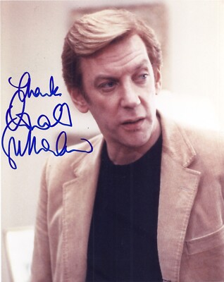 Donald Sutherland Autographed 8 X 10 Color Photo | eBay