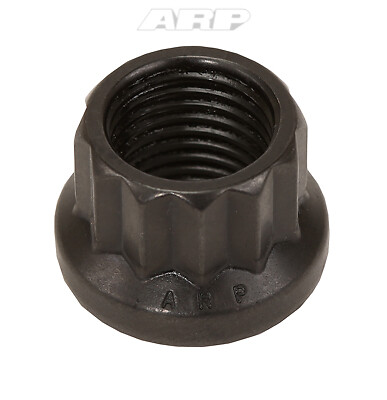 Arp M12 x 1.25 Metric 12-Point Nut 8740 Chrome Moly Socket Size 14mm ...