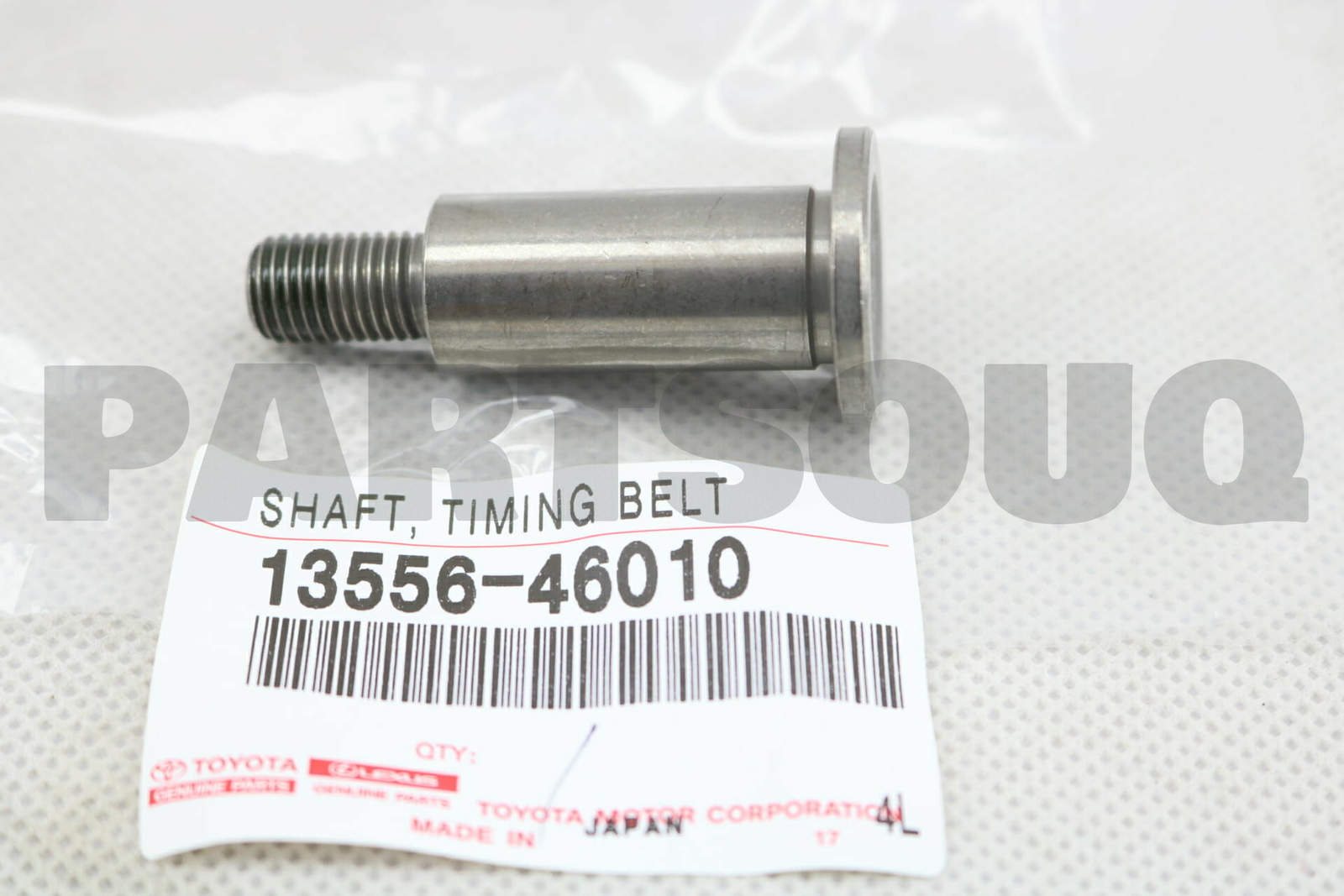 1355646010 Genuine Toyota SHAFT, TIMING BELT IDLER 13556-46010 | eBay