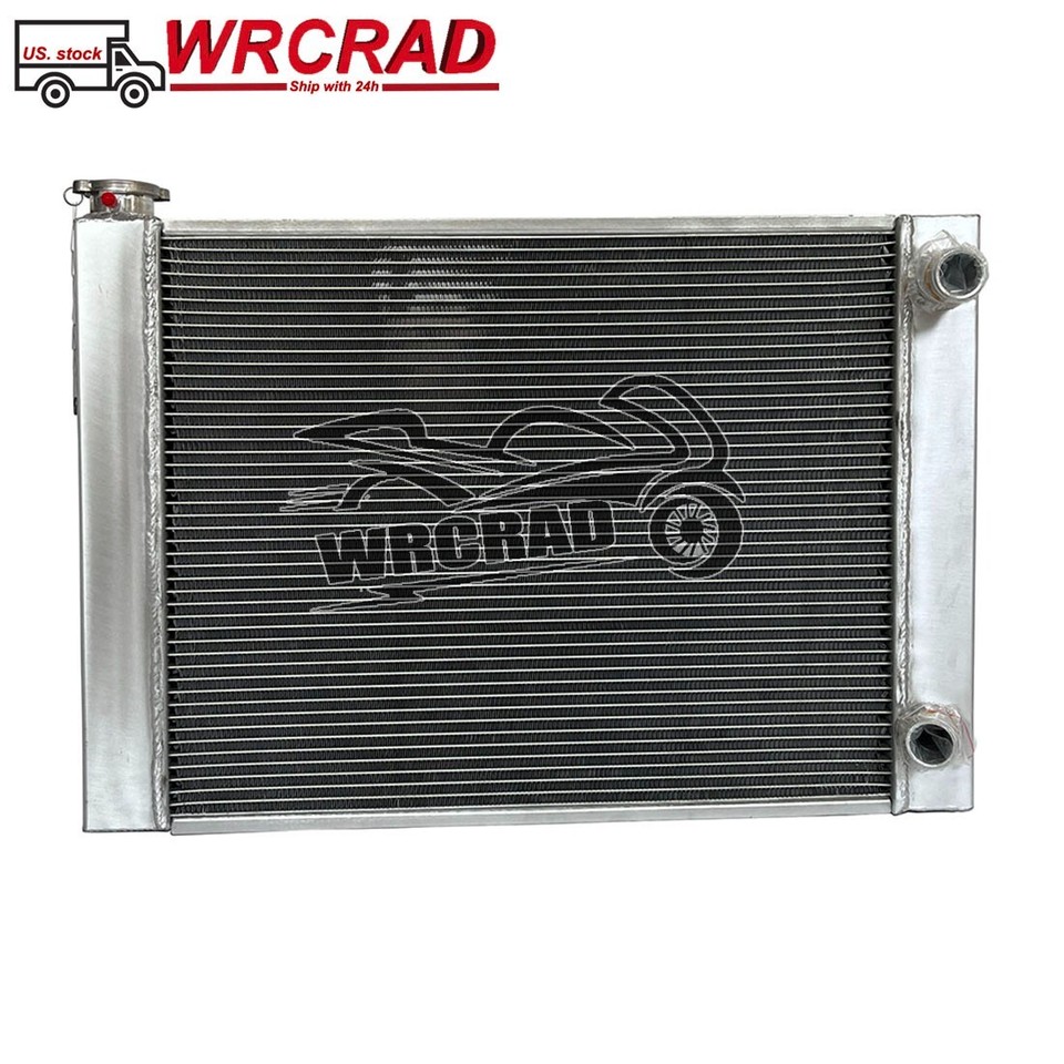 28" x 19" Double Pass Radiator Fit Chevy SBC 350 Racing Universal ...