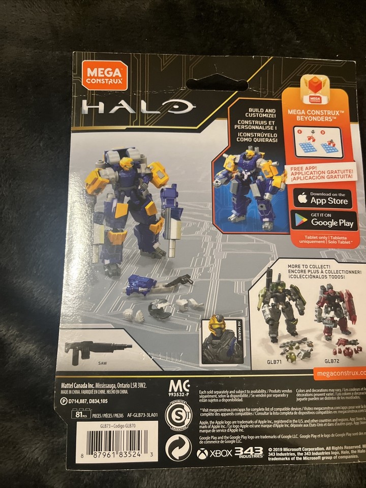 Mega Construx HALO Pro Builders 81 SKYFIRE EXOSUIT Figure GLB73 | eBay