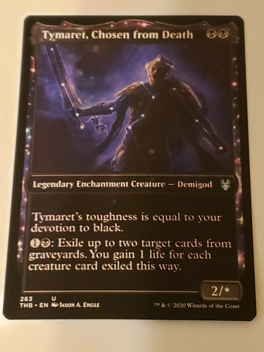 Tymaret chosen from death Showcase Theros beyond Death Mtg Card Mint ...