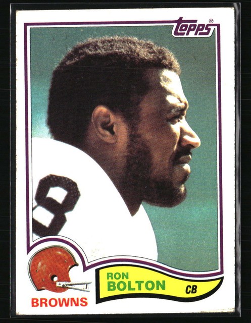1982 Topps - #58 Ron Bolton for sale online | eBay