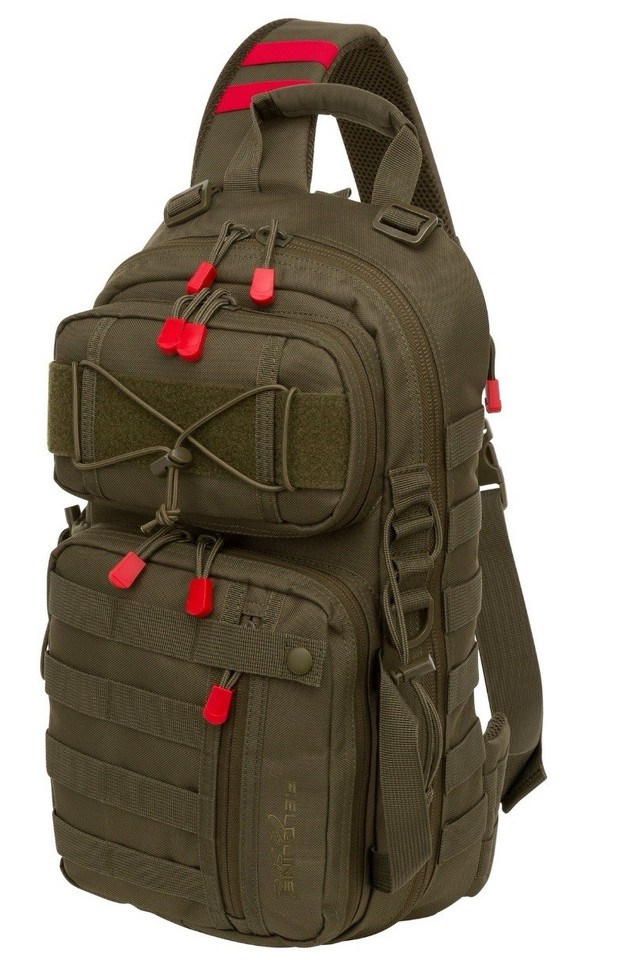 FIELDLINE Pro Series Roe Sling Pack OD Green Military Outdoors Hiking ...