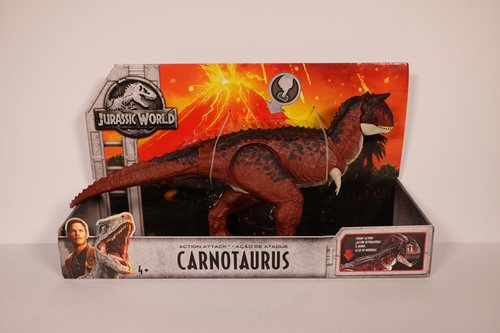 Jurassic World Fallen Kingdom Carnotaurus Action Attack Chomp NIB ...