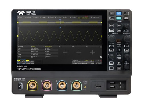 Teledyne Test Tools T3DSO1204HD - Digital Oscilloscope (4 Channels/200 ...