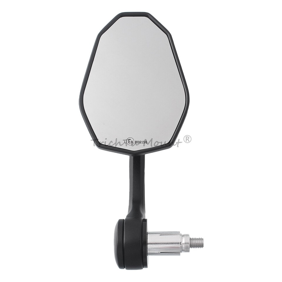For Z900 Z800 Z650 Z400 Z300 Z250 7/8" Handle Bar End Rearview Side ...
