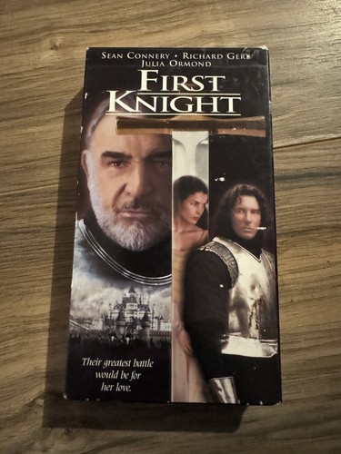 FIRST KNIGHT (VHS) Sean Connery, Richard Gere, Julia Ormond 43396711730 ...