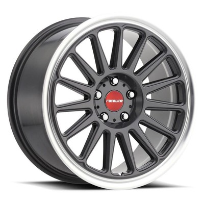 4-New 17" Raceline 315G Grip Wheels 17x8 5x100 30 Gun Metal Rims 72.6 ...