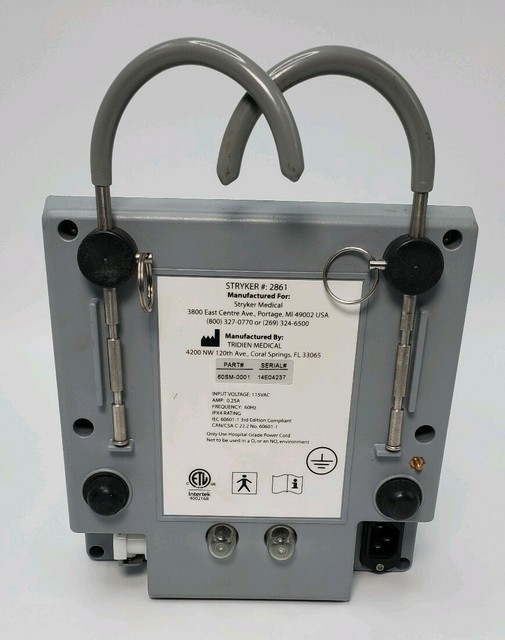 Stryker 2861 Low Air Loss Pump for IsoGel Spr Plus Mattress System 60sm ...