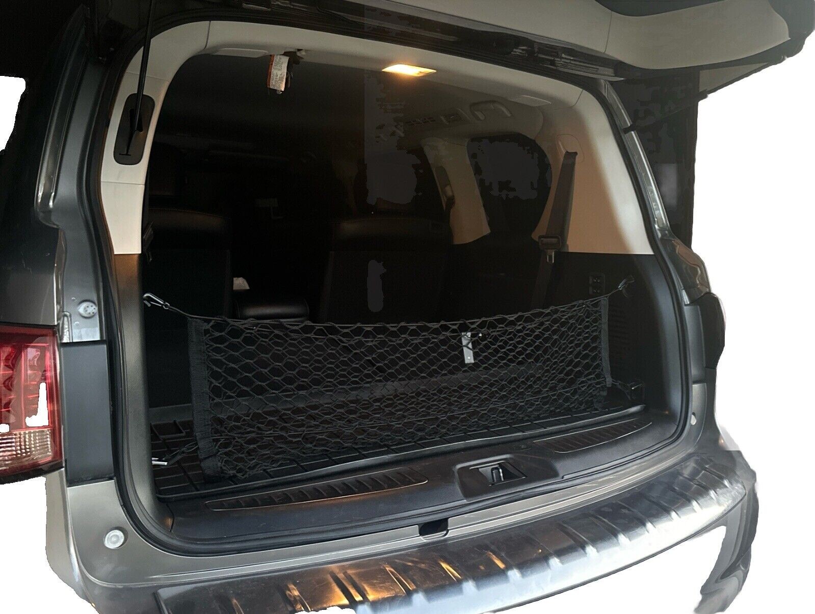 Rear Trunk Envelope Mesh Organizer Cargo Net for INFINITI QX56 QX80 ...