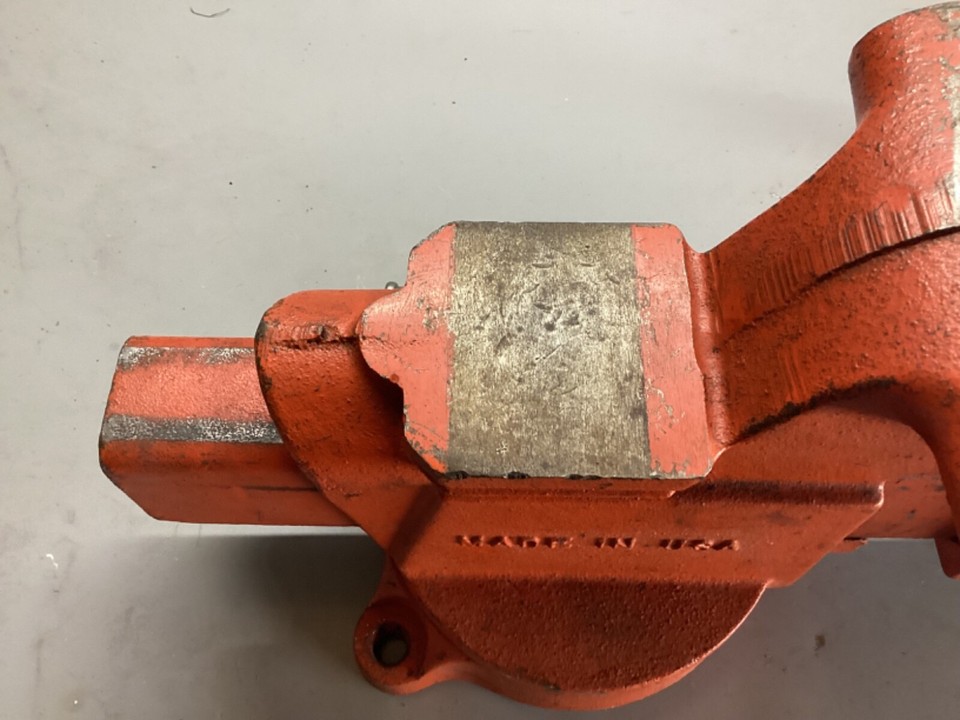Ridgid Tools Mechanics Bench Vise 5000R Made In USA IMMACULATE | eBay
