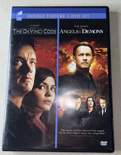The DaVinci Code/ Angels & Demons: Double Feature 2 DVD Set Tom Hanks ...