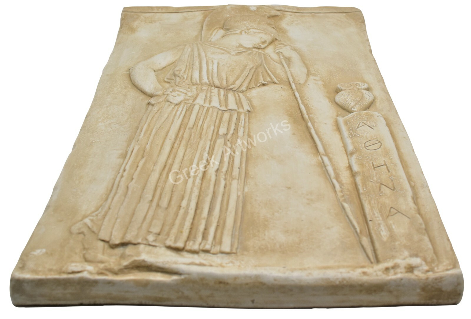 bas-relief of the thoughtful Athena Pensive (Mourning) Greek Museum ...