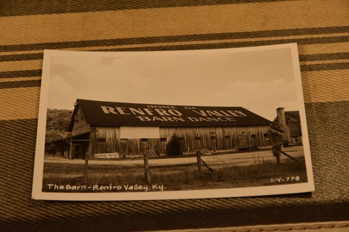 RENFRO VALLEY Barn Dance KENTUCKY 778 KODAK RPPC Real Photo Postcard | eBay