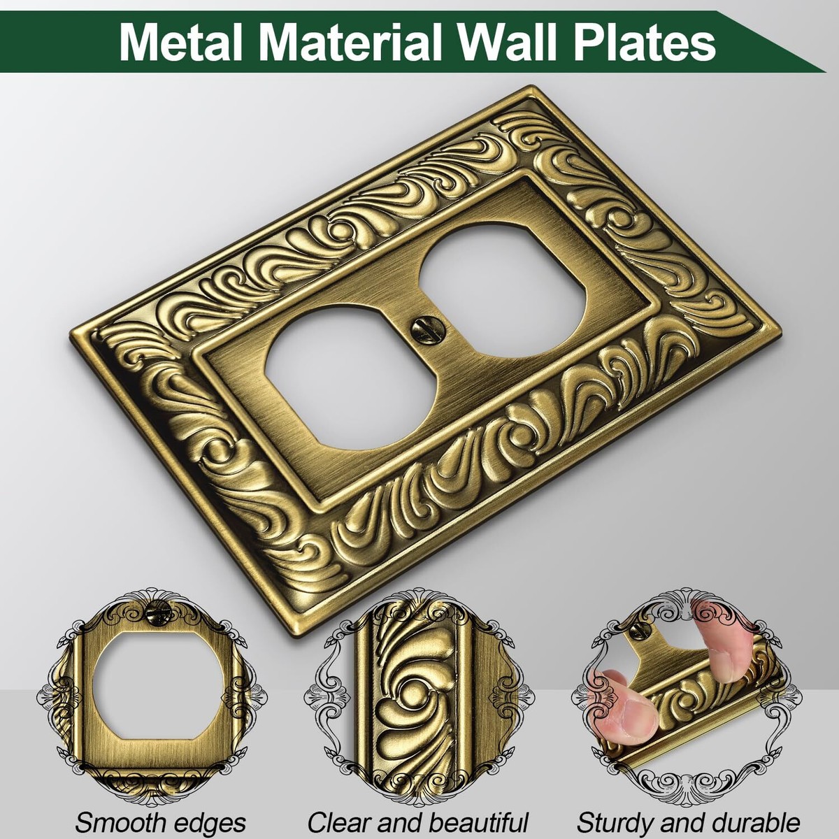 Unique Brass Cover Plates