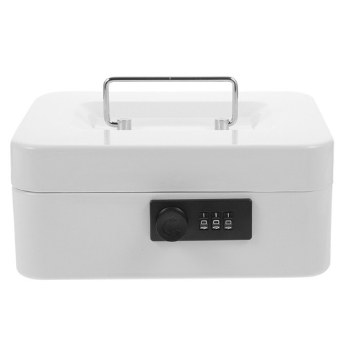 Cash Register with Lock Saving Box Money Lockbox Decorative Storage ...