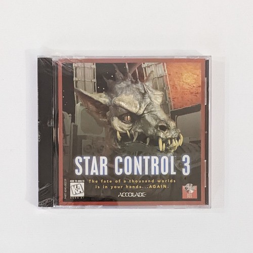 Star Control 3 PC Game - 1996 Accolade Inc. - Brand New Sealed | eBay