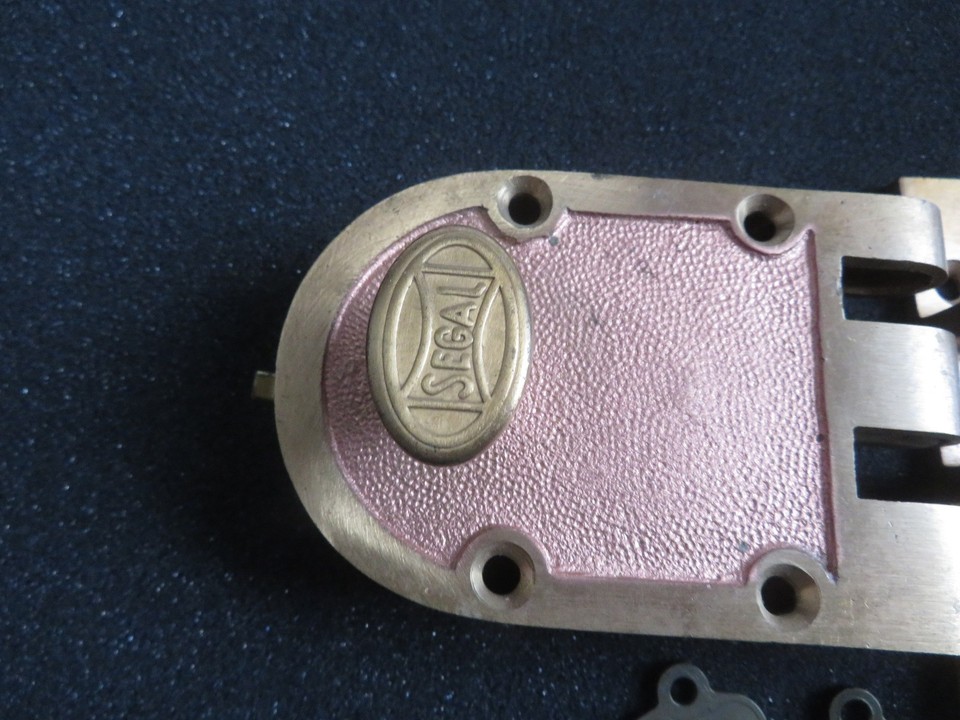 #300 SEGAL Jimmy Proof Security Deadbolt Door Lock 666A Single Cylinder ...
