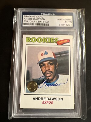 2003 Topps Shoebox 69 Andre Dawson Autograph Auto PSA/DNA Certified | eBay