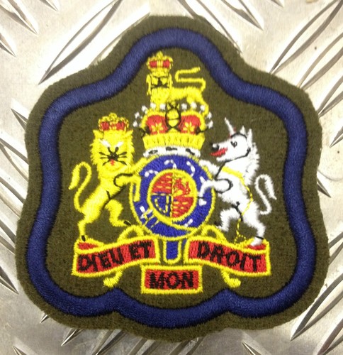 Genuine British Army Warrant Officer Class 1 Badge Blue Border Patch ...