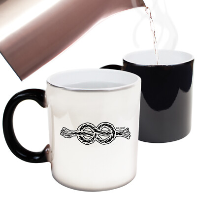 Infinity Knot Funny Mugs Novelty Colour Changing Mug GIFT BOXED Boxed ...