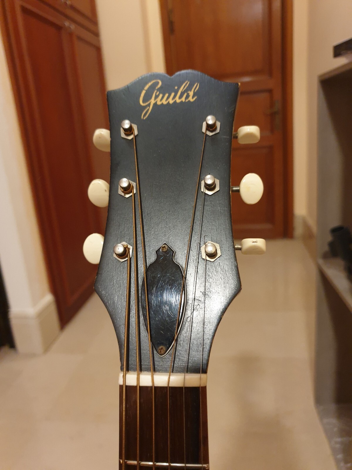 Guild M-20 Economy acoustic guitar >> Vintage Guitar and Bass