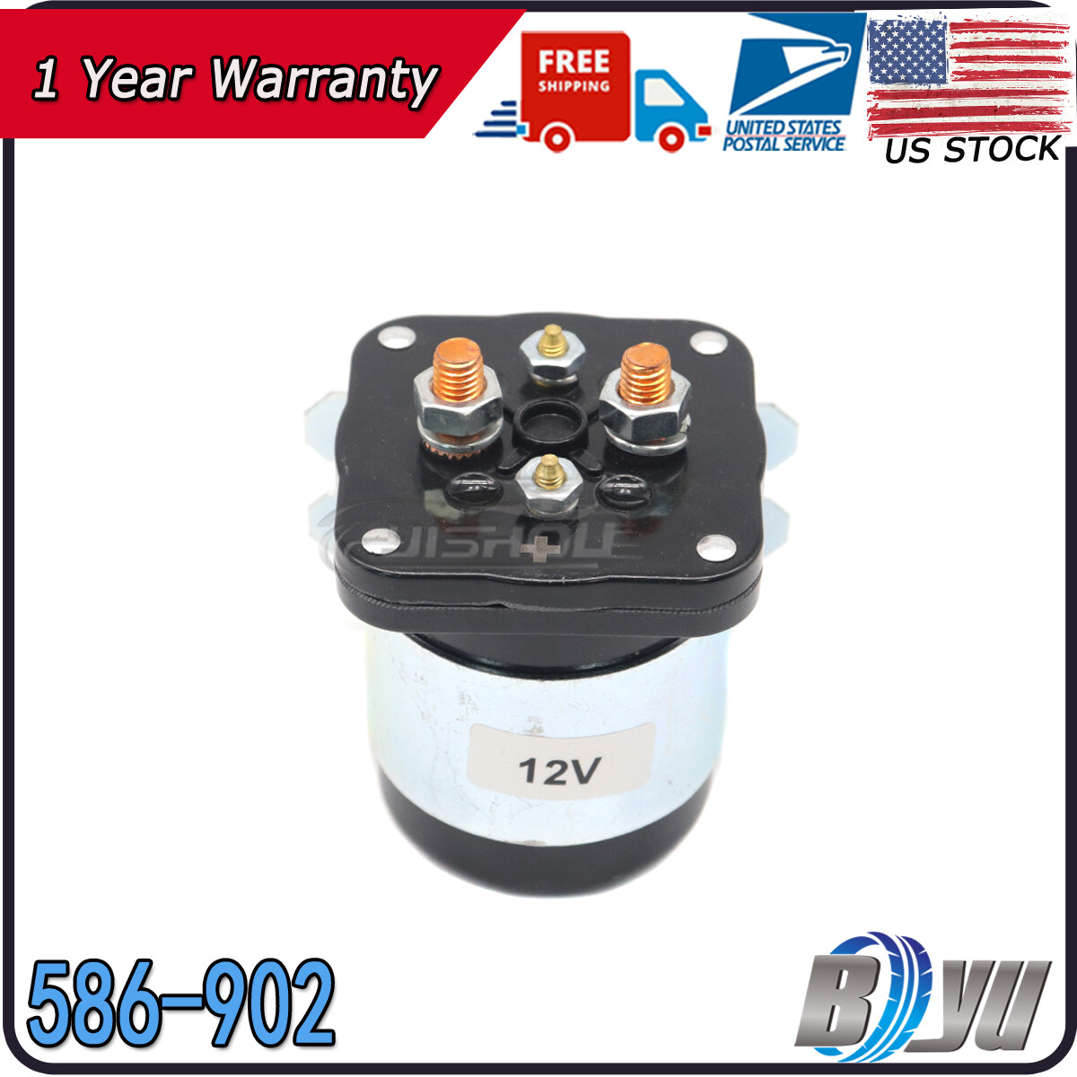 Solenoid 586-902 Replacement 12V For White Rodgers 586-105111 586902 ...