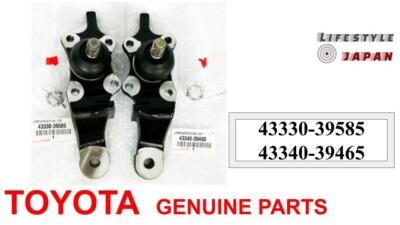 TOYOTA Genuine Front Lower Ball Joint 43330-39585 43340-39465 4Runner ...