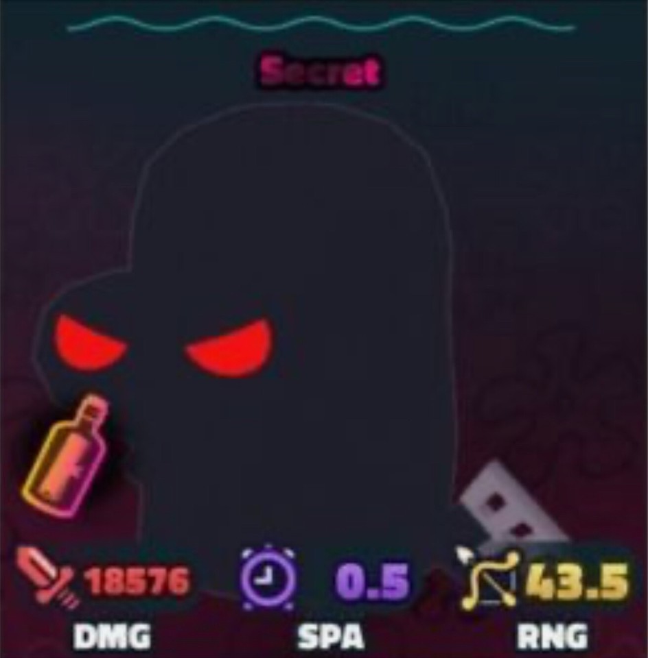 Spongebob Tower Defense Spongebob TD SBTD - RARE UNITS | eBay