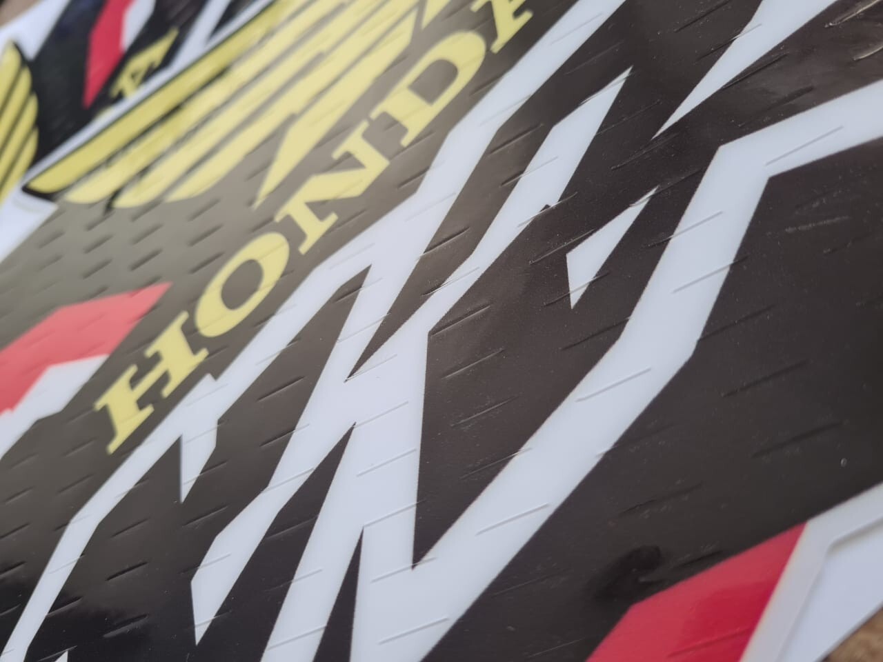 🔴 Tank Decals graphics thick shiny for Honda XR 400 xr400 xr400r 1998 ...