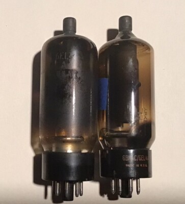 RCA/ Admiral 6BK4C 6EL4A Tubes. Qty 2 Tested Good | eBay