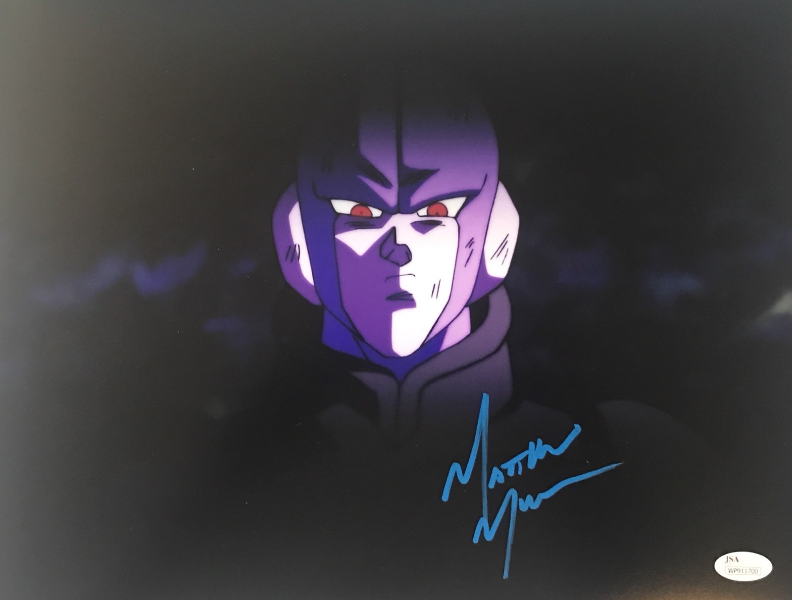 MATTHEW MERCER SIGNED HIT 11X14 PHOTO DRAGON BALL SUPER JSA WITNESS 6 ...