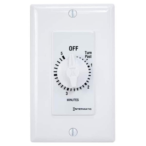 Intermatic FD Series 20 Amp 5-Minute Indoor In-Wall Spring Wound ...