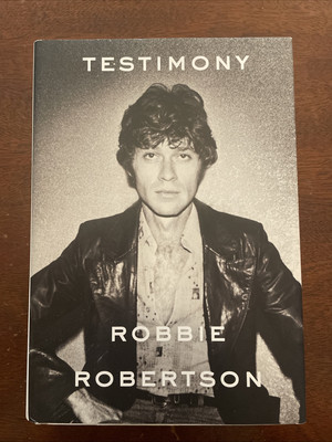 Signed Robbie Robertson Testimony | eBay
