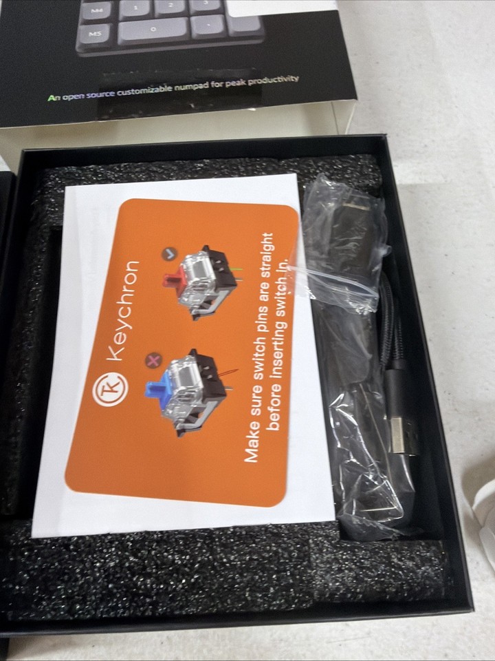 Keychron K0 Max Wireless Mechanical Keypad (K0M-H4) | eBay