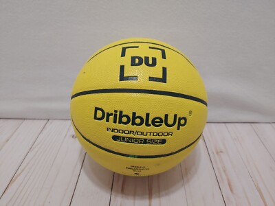 Dribble Up Smart Basketball Junior Size 28.5 Indoor Outdoor Yellow ...