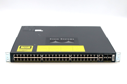 Cisco Catalyst 4948 48-Port 10GbE Ethernet Network Switch W/Ears P/N ...